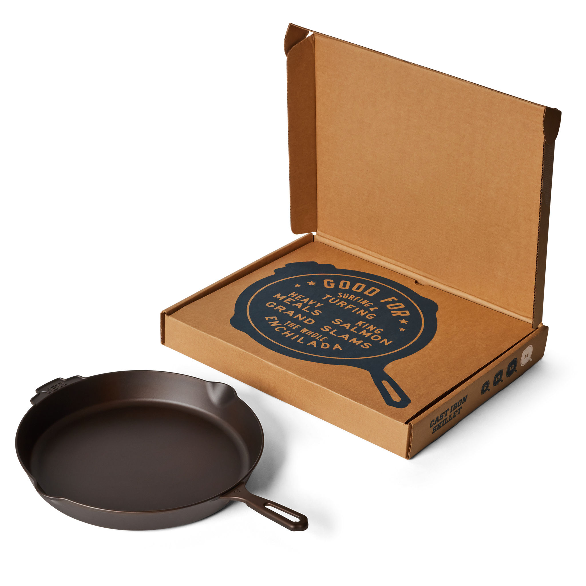 YETI® Cast Iron Skillet 14 – YETI New Zealand