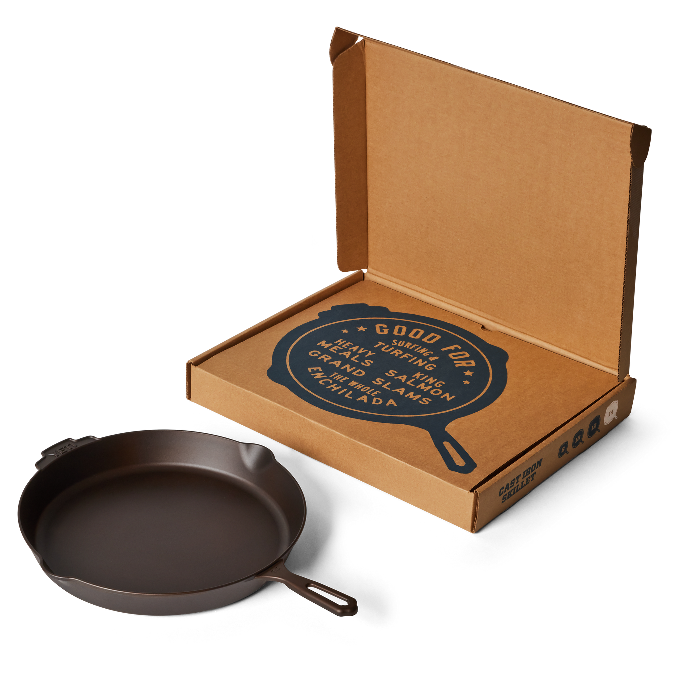 YETI® Cast Iron Skillet 14 – YETI New Zealand