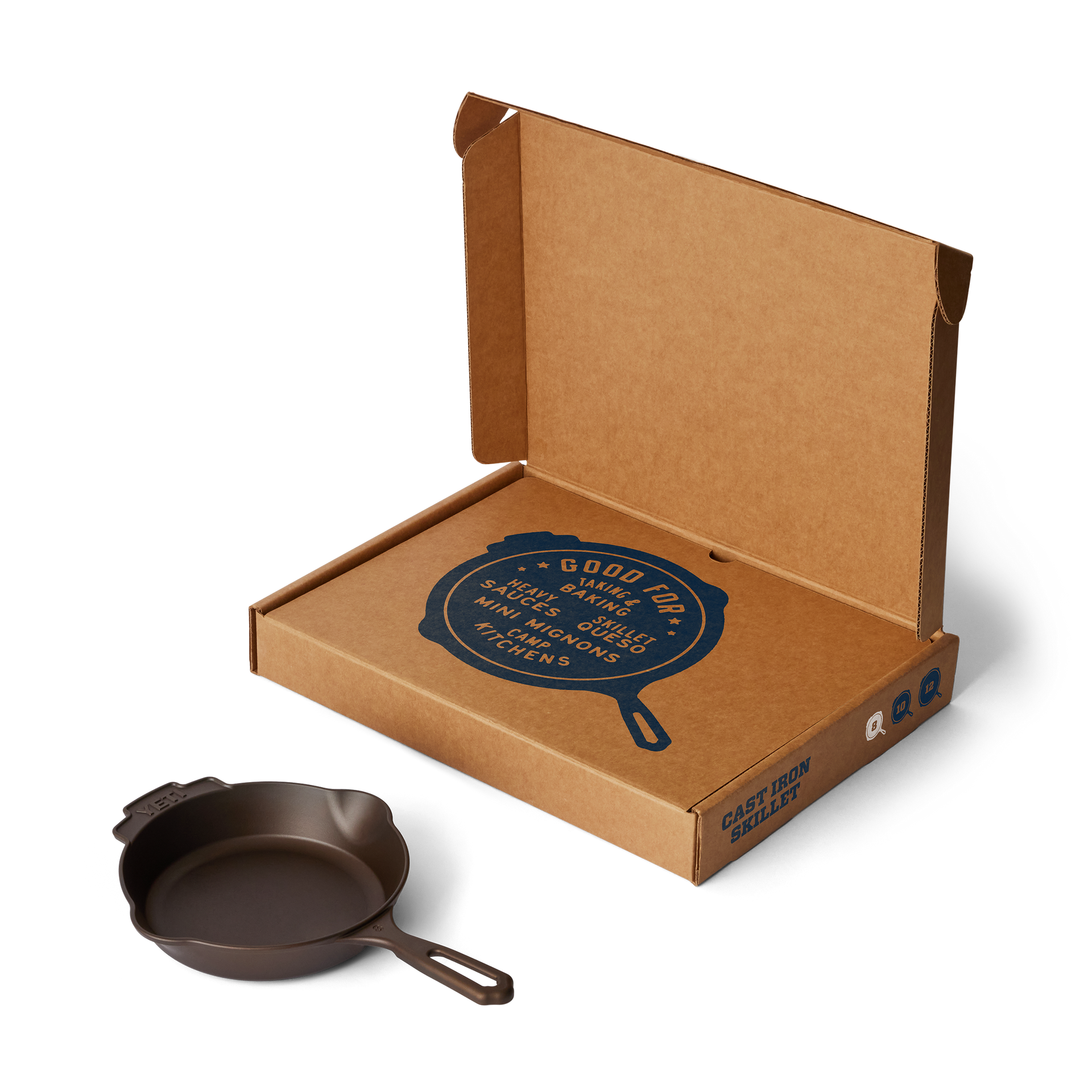 YETI® Cast Iron Skillet 8 – YETI New Zealand